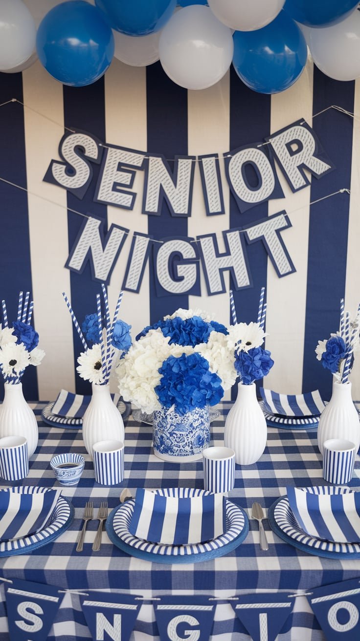 15 Creative Senior Night Table Display Inspiration for Unforgettable ...