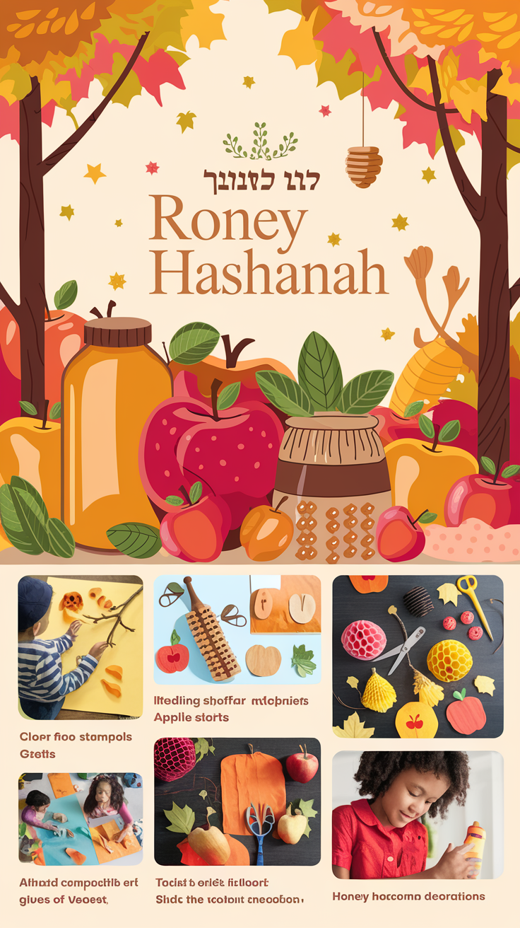 19 Beautiful Rosh Hashanah Crafts for Kids 2026