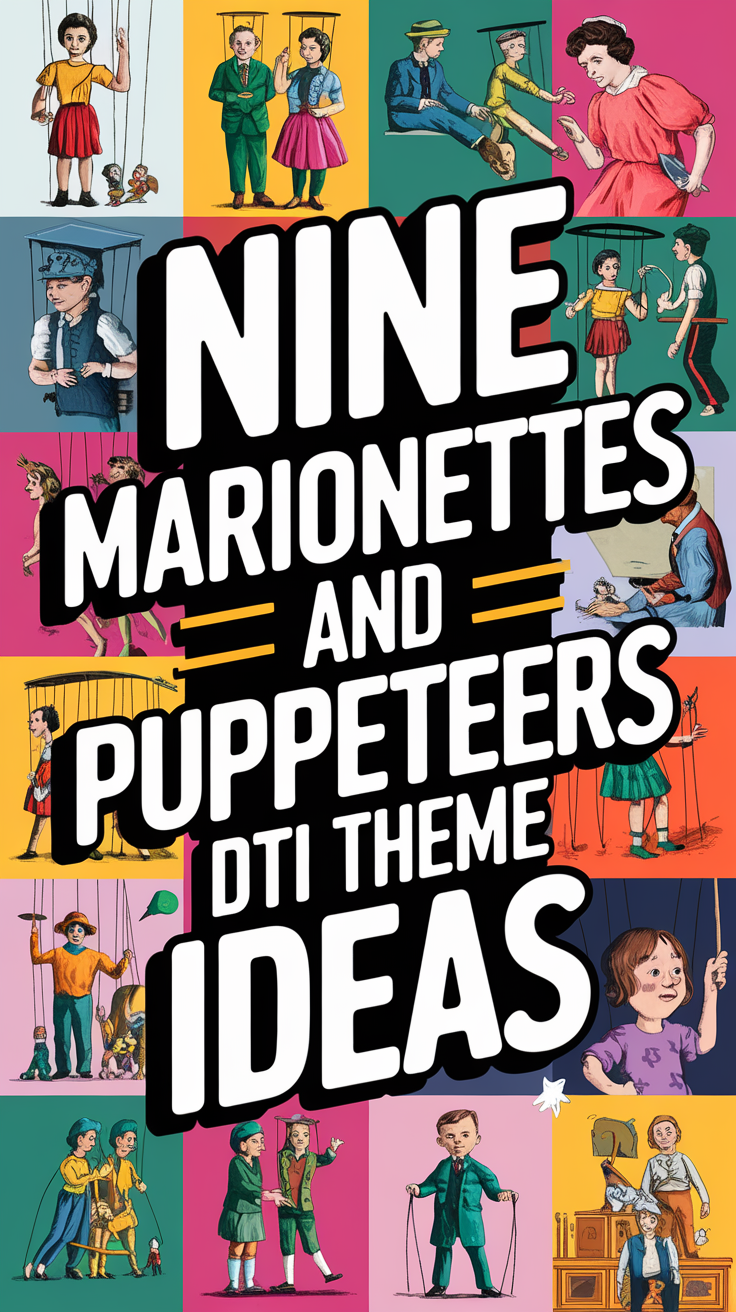 9 Marionettes And Puppeteers DTI Theme Ideas 2026