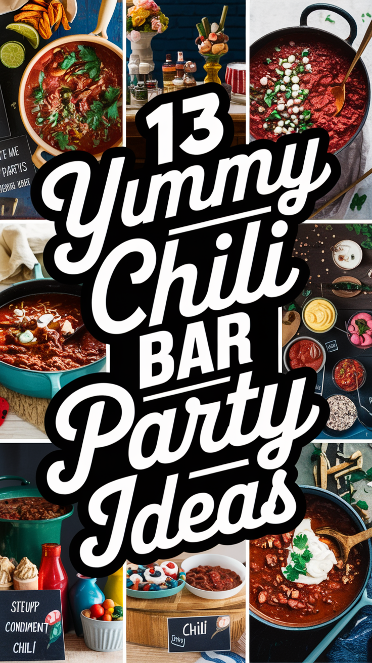 13 Yummy Chili Bar Party Ideas for Your Next Event! 2026