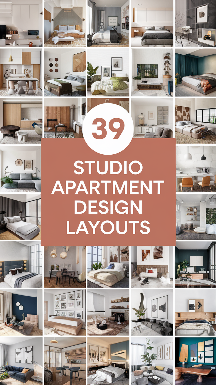 39 Studio Apartment Design Layout Floor Plan Ideas 2026