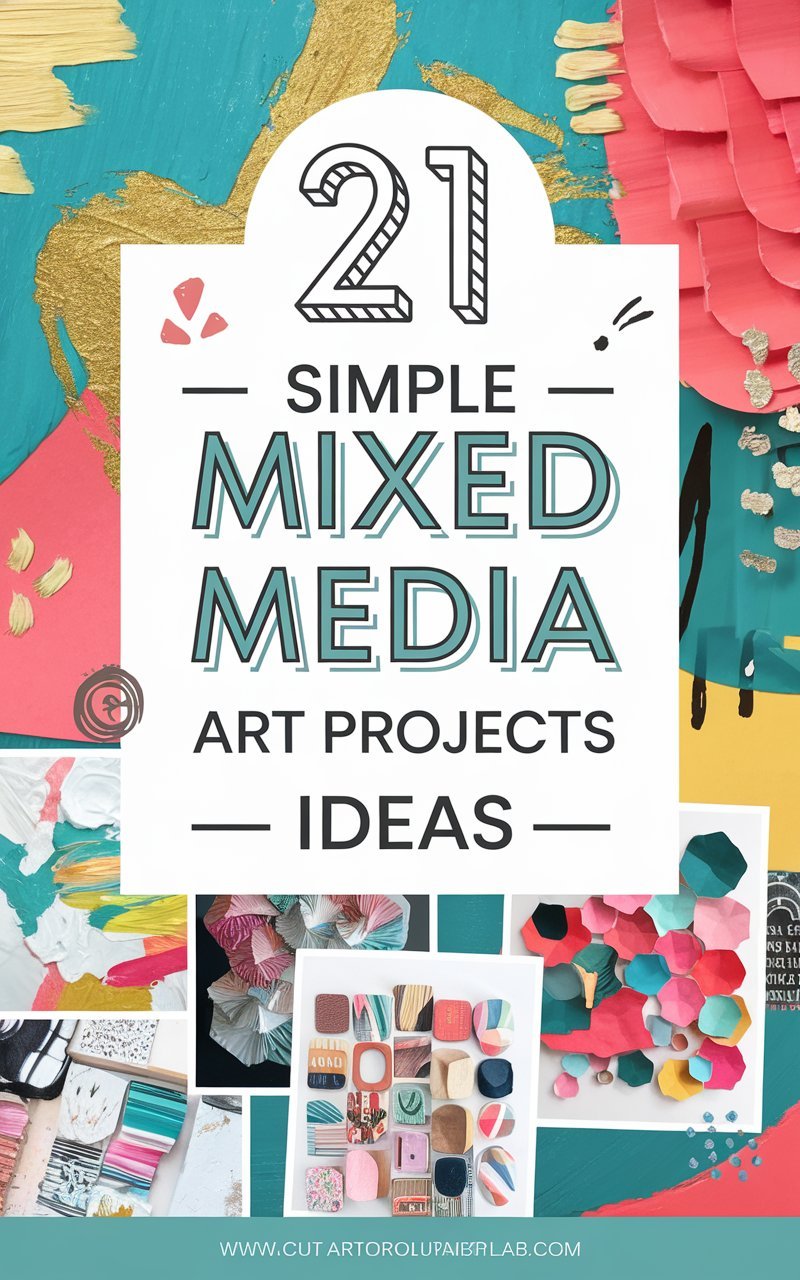 21 Simple Mixed Media Art Project Ideas 2025