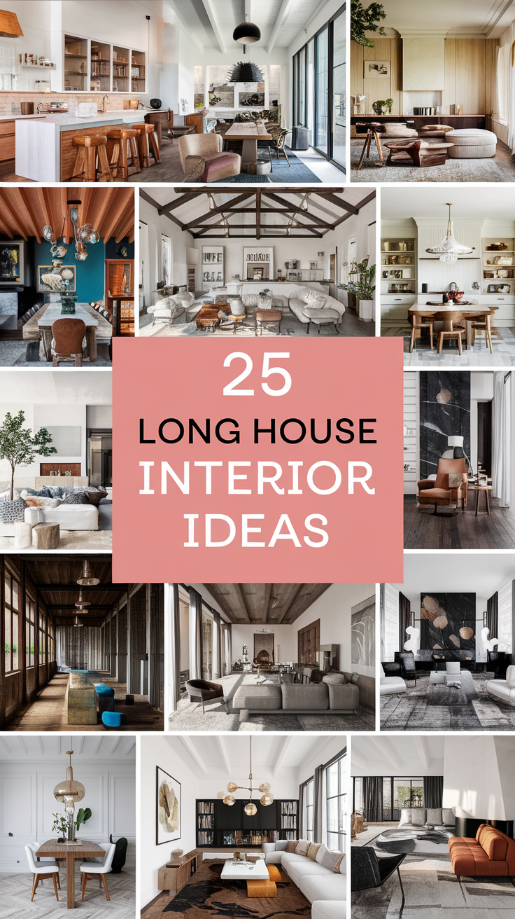 25 Long House Interior Ideas That'll Transform Your Space into a ...