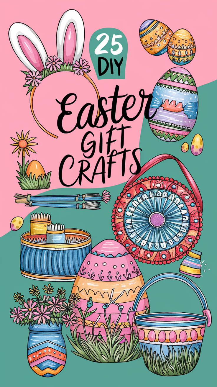 25 DIY Easter Gift Crafts That Will Melt Hearts 2026