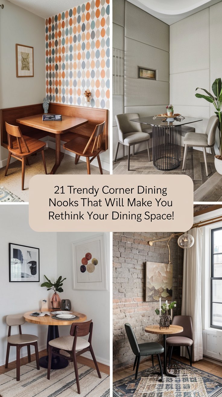 21 Trendy Corner Dining Nooks That Will Make You Rethink Your Dining ...