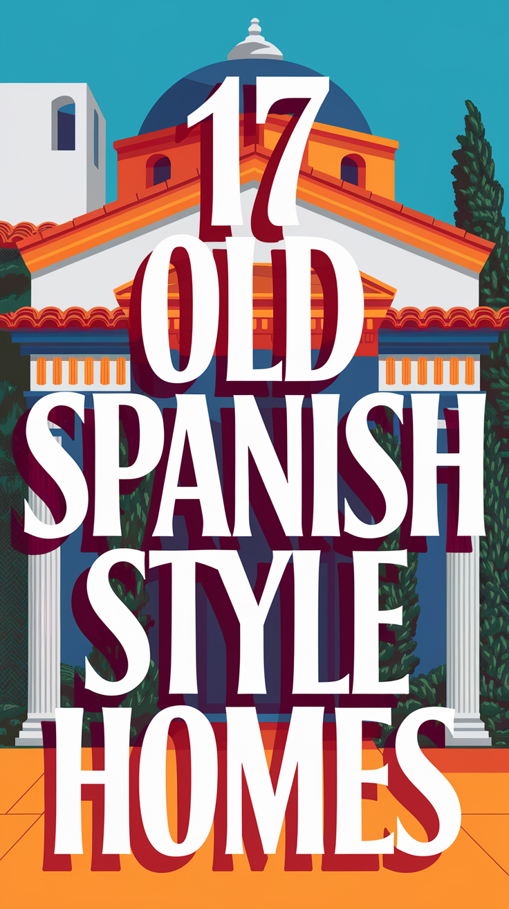 17 Old Spanish Style Homes With Authentic Charm 2026