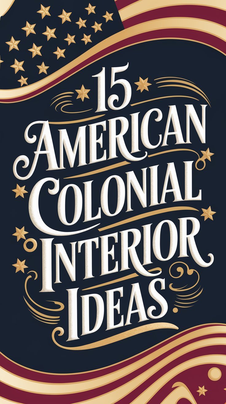 15 American Colonial Interior Ideas For A Timeless Look 2026