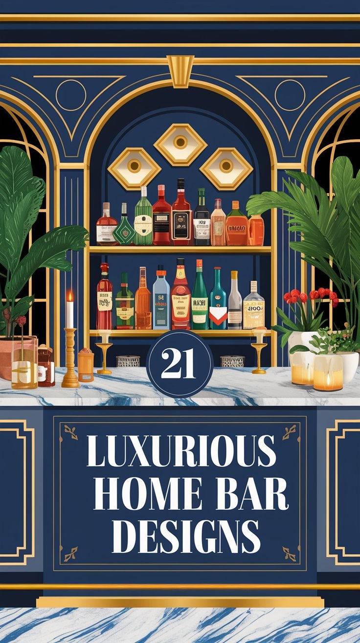 21 Luxurious Home Bar Designs That Make a Statement 2026
